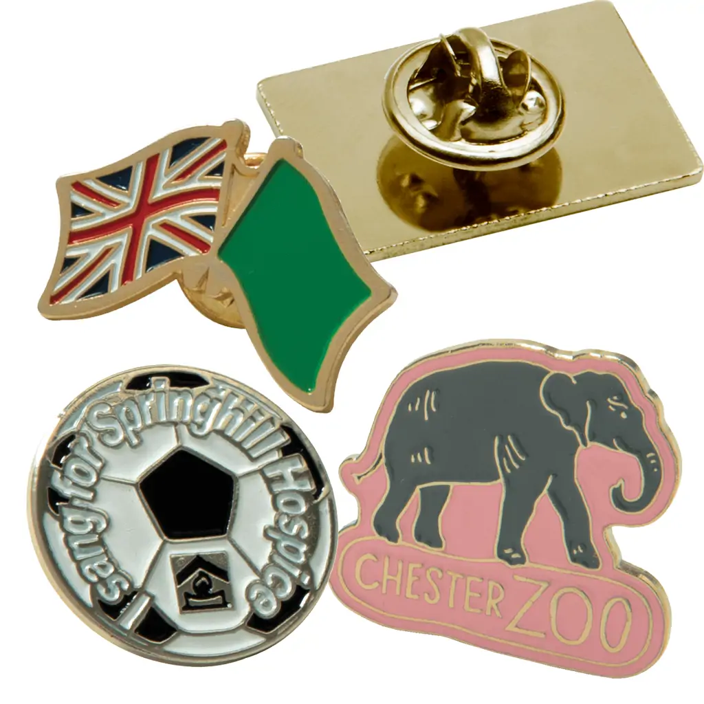 20mm Soft Enamel Badges | Hotline